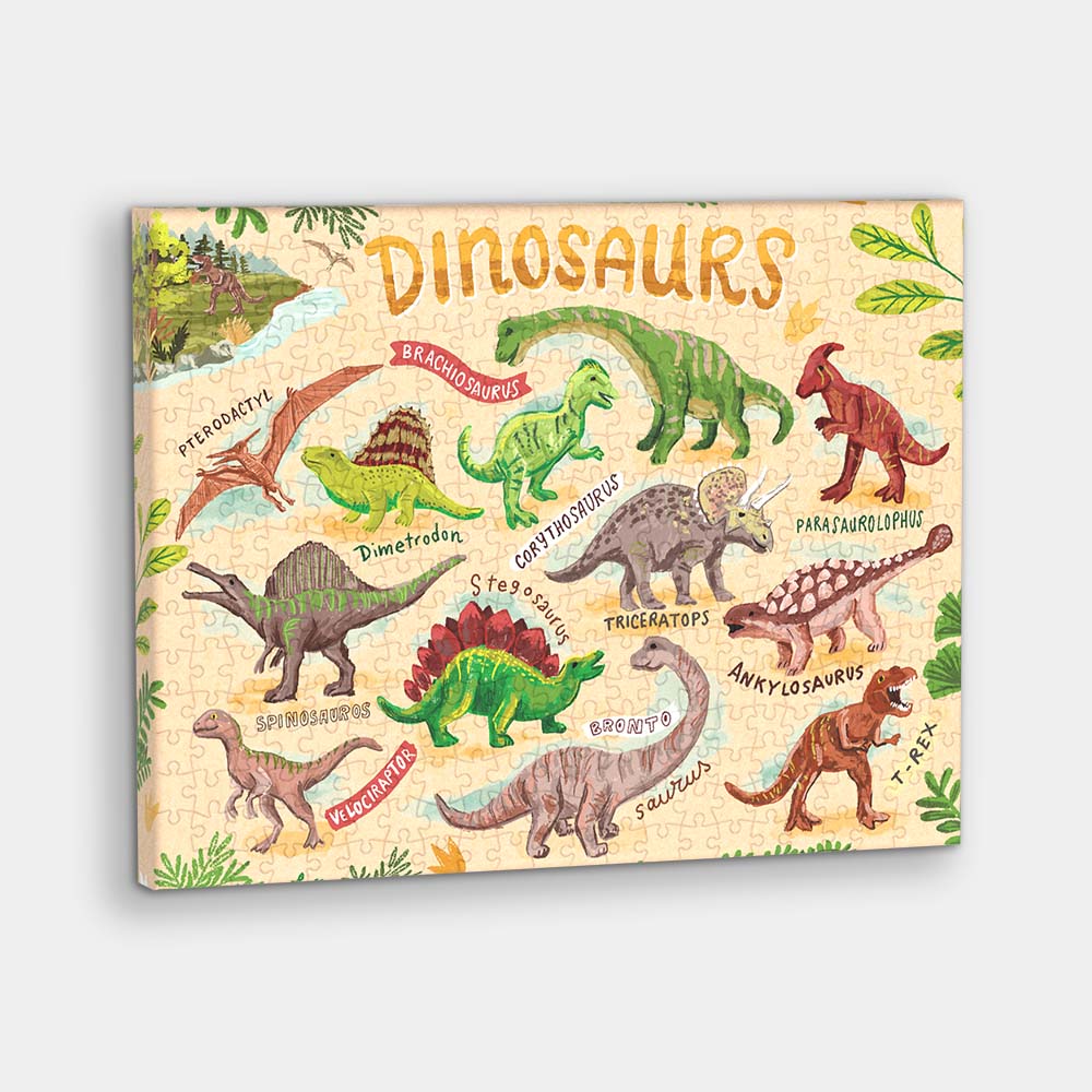 Roardinos - 366 Piece Jigsaw Puzzle | Sturdy, Frameless, Water ...